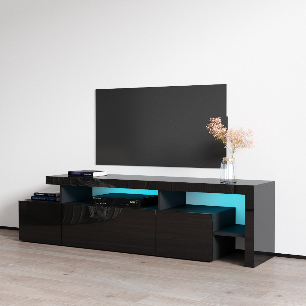 Orren Ellis Edana TV Stand for TVs up to 78" & Reviews | Wayfair